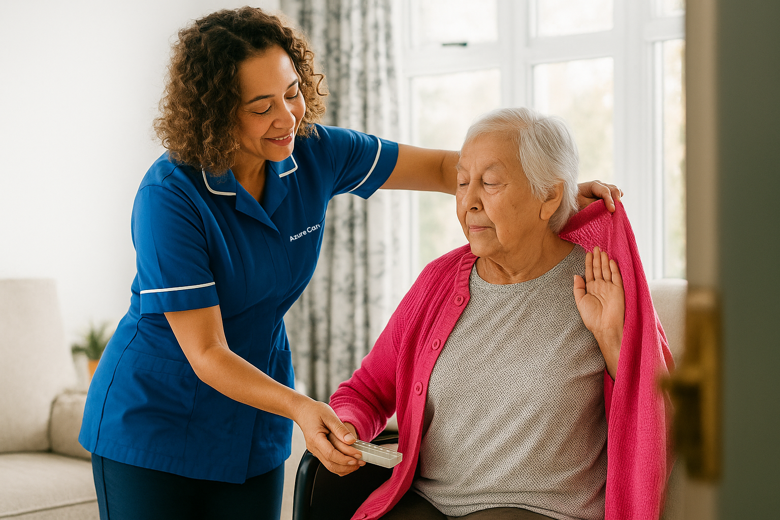 Stay worry free with Our Home Care App powered by Birdie | Azure Care